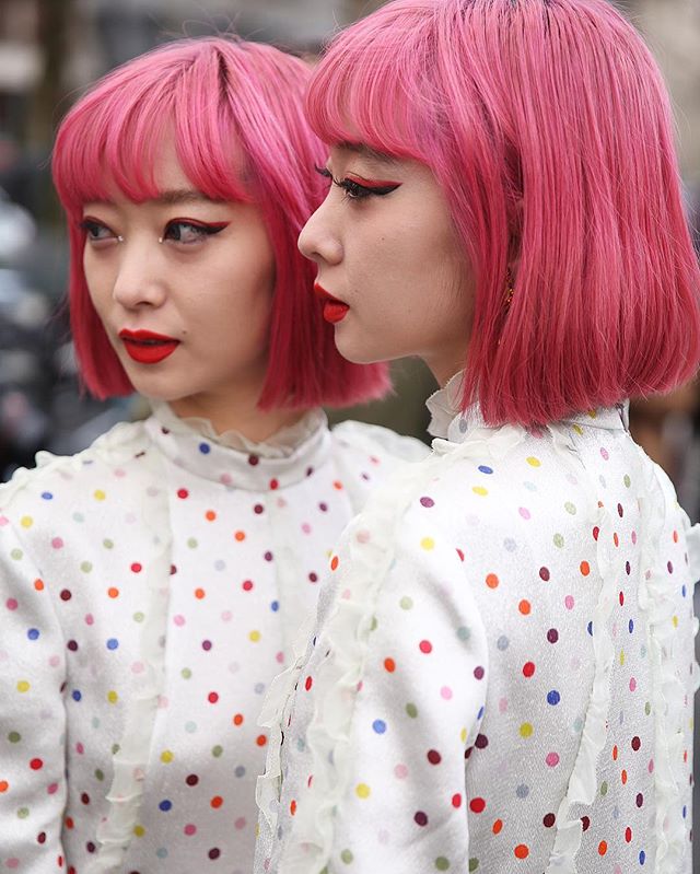 Pink mania: o rosa foi para a cabeça no street style - Site RG – Moda ...