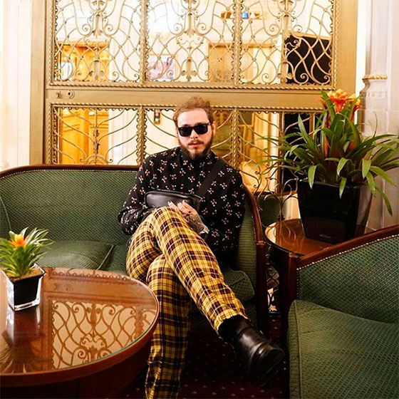 Post Malone: seis pontos de estilo do rapper americano - Site RG – Moda ...